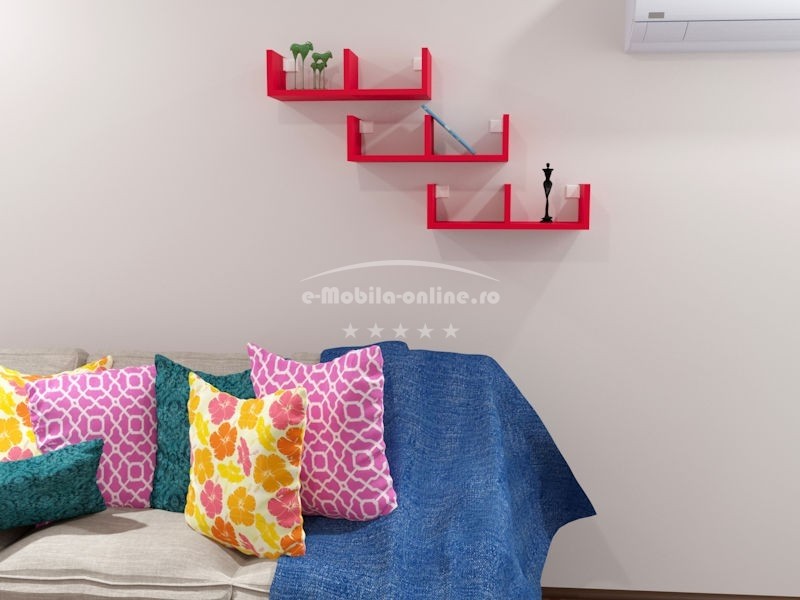 Raft carti WATERFALL - e-Mobila-online.ro - Mobila la Comanda ...